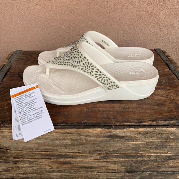 CROCS | Shoes | Crocs Nwt Monterey Diamant Sandals | Poshmark